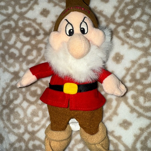 Disney | Toys | Disney Snow White Grumpy Dwarf Plush | Poshmark